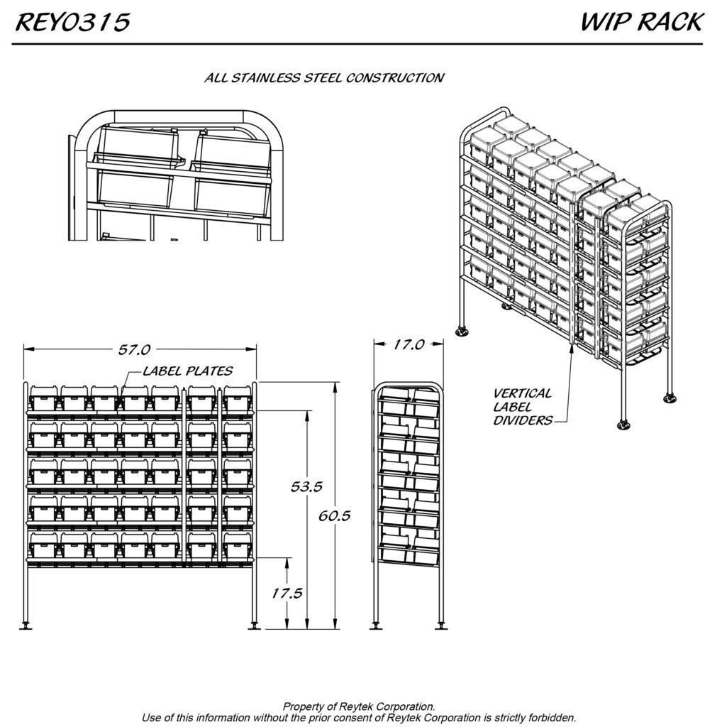 WIP Rack REY0315 | Reytek